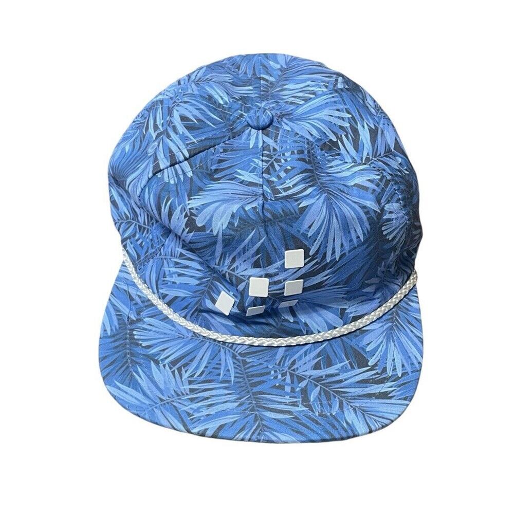 New Imperial Golf Tropical Floral Rope Brim Strapback… - Gem